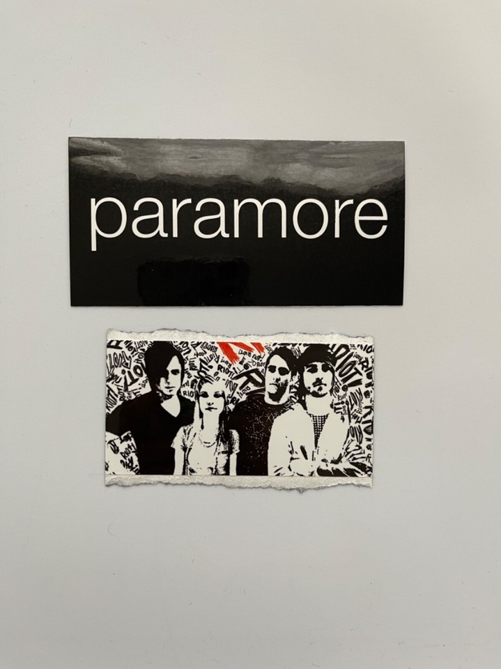 Paramore Riot! Promo Stickers 2007 | eBay