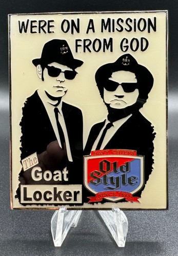 Goat Locker Old Style Blues Brothers USN Navy CPO Chief Military ...