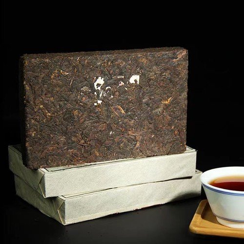 250g Puerh Tea Brick Yunnan Aged Pu-erh Ripe Tea Chinese Natural Pu'er ...