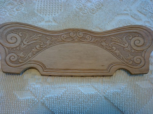 Hardwood Chair Back Piece, Unfinished, Lot of 4, Curved Arch Project ...