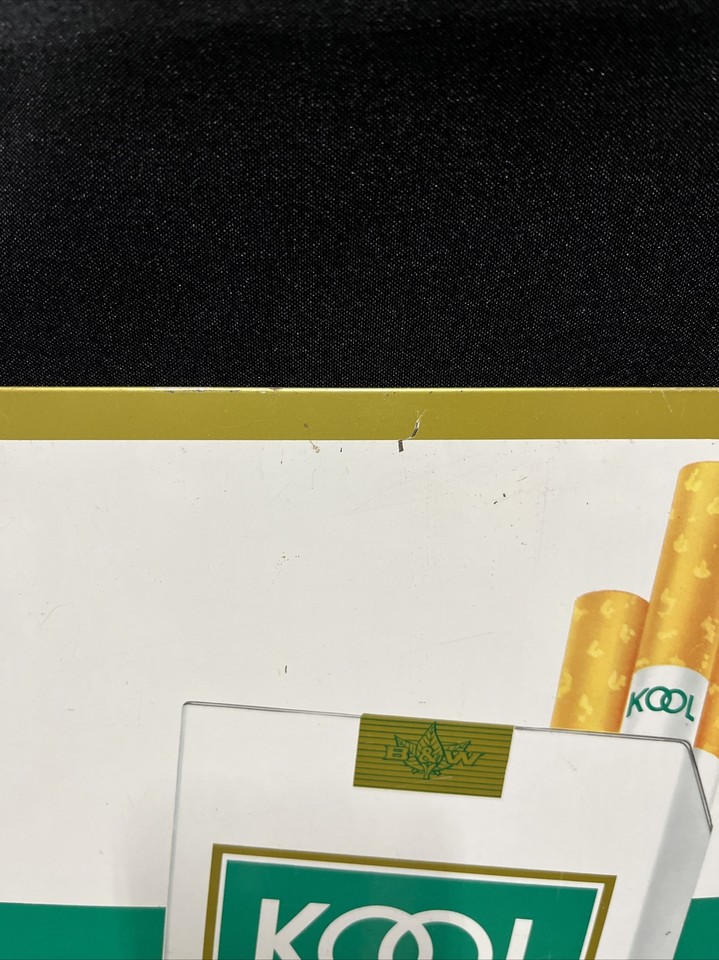 Rare Original Metal Cigarette Sign Kool Filter Kings Extra Coolness ...