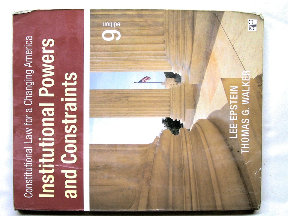 Constitutional Law for a Changing America by Lee Epstein (Revised) [PB ...