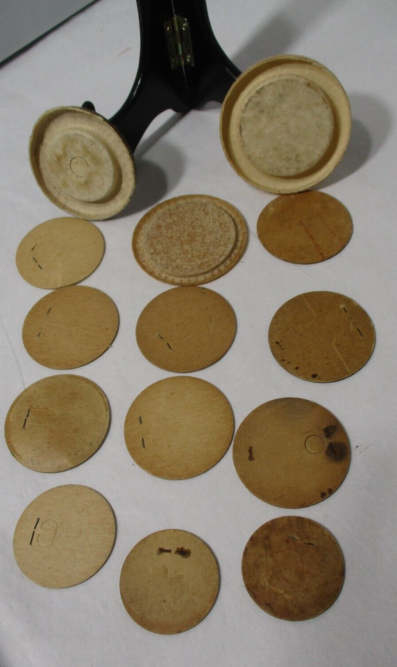 Mixed Vintage Lot of 14 Dairy Farms Cardboard Milk Bottle Caps Lids ...