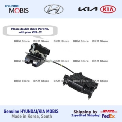 Genuine 81230A9100 Rear TailGate Power Latch Assy for Kia Sedona 2015 ...