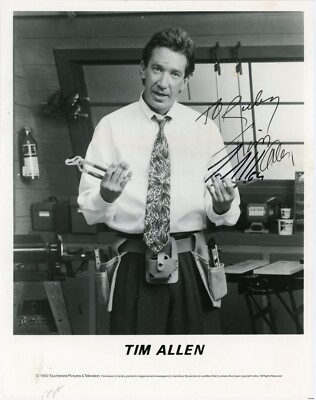 Tim Allen - Signed Photograph + COA | eBay