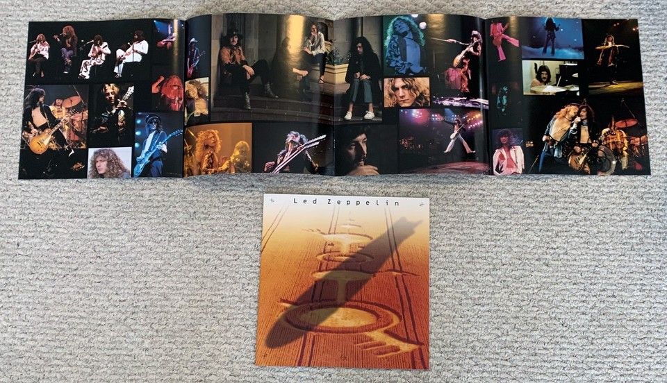 Led Zeppelin 4 Box Set - 4 CD's + 26 Page Book and poster - 1990 | eBay