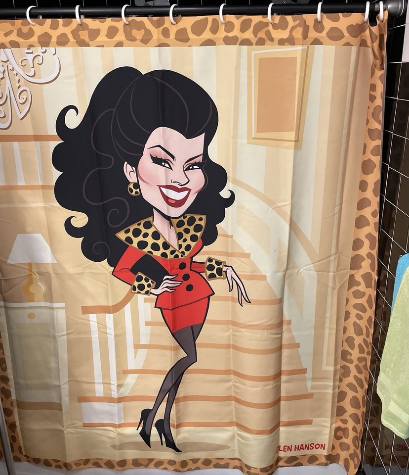 Glen Hanson The Nanny Named Fran Shower Curtain Drescher TV Comedy | eBay