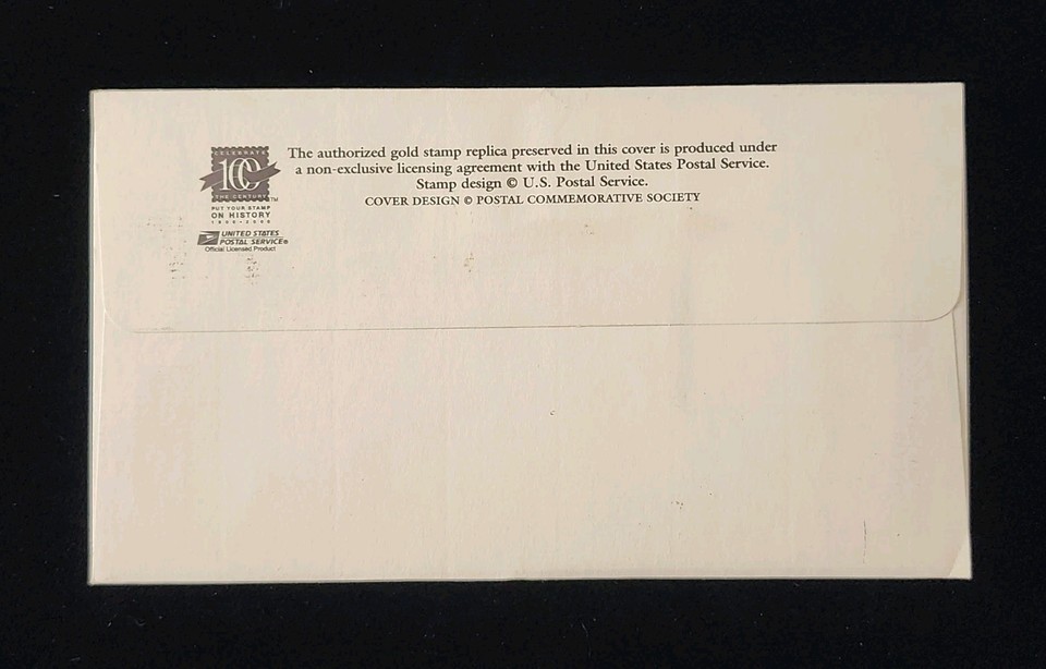 22kt Gold USPS Stamp Celebrate The Century 1900-1909 Gibson Girl First ...