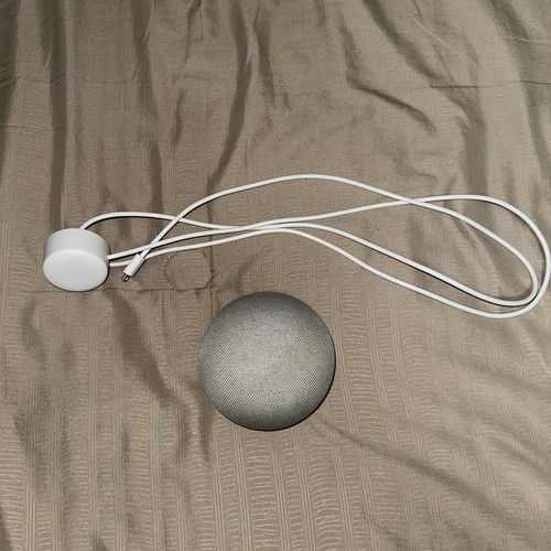 Google Home Model HOA Mini Smart Assistant Bluetooth Speaker Gray | eBay