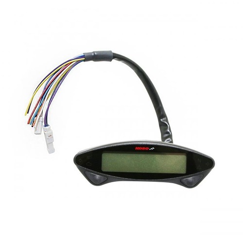 Compteur digital Koso EX-02 12V multifonction adaptable Neuf pour moto ...