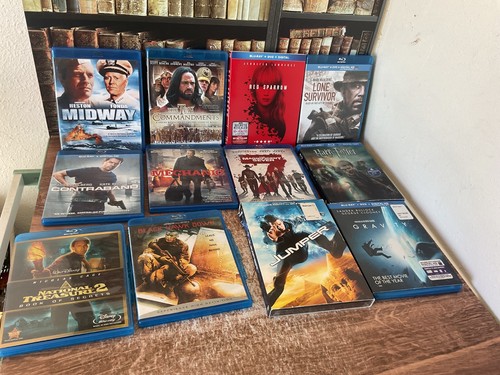 Mixed Action 12 Movie Blu-ray Bundle Lot - 0687 | eBay