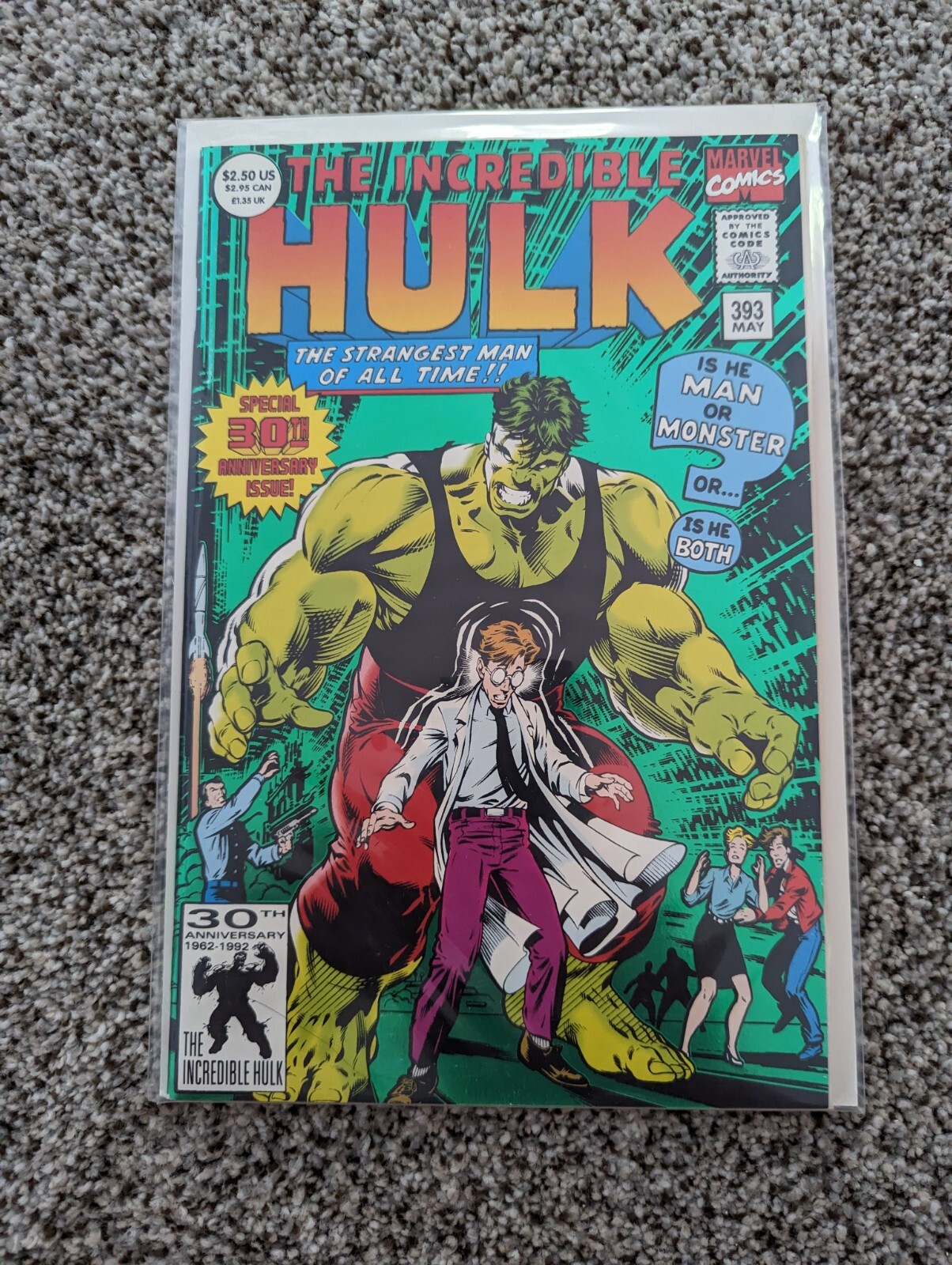 INCREDIBLE HULK #393 (1962 Series) Marvel Comics NM Combined Shipping ...