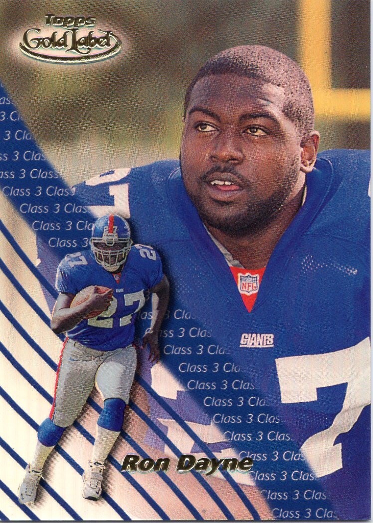 2000 Topps Gold Label Class 3 #81 Ron Dayne RC | eBay