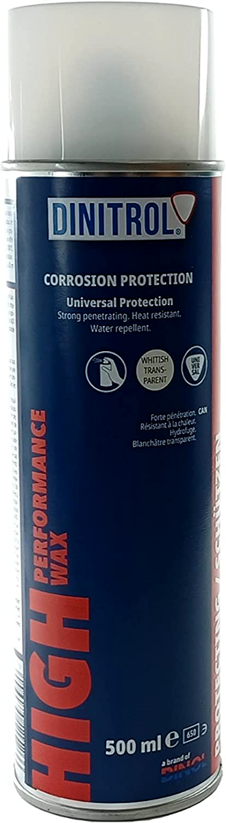 DINITROL HP Cavity Wax Corrosion Protection 500ml Spray Can Whitish ...