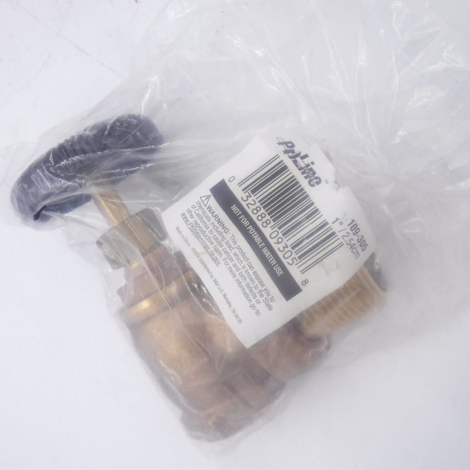 ProLine 1 " Steam Radiator Angle Valve Brass Plumbing Fitting 109-305 ...