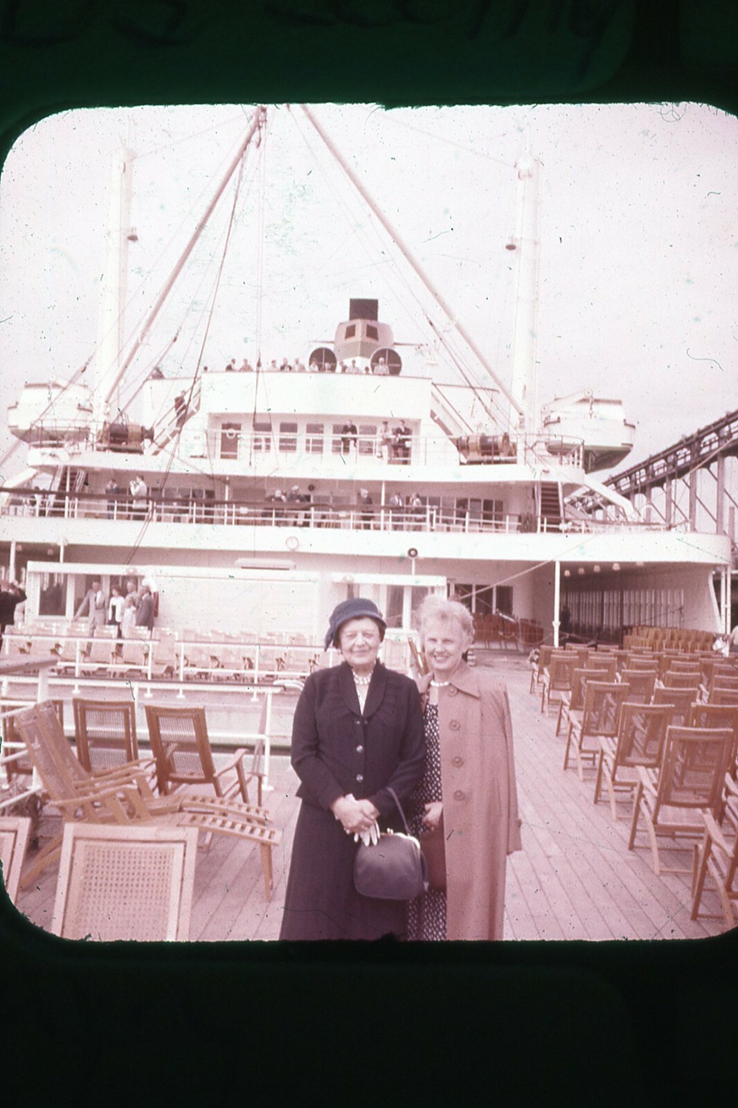 KODACHROME 35mm 1958 SS STATENDAM HOLLAND AMERICA OCEAN LINER at ...
