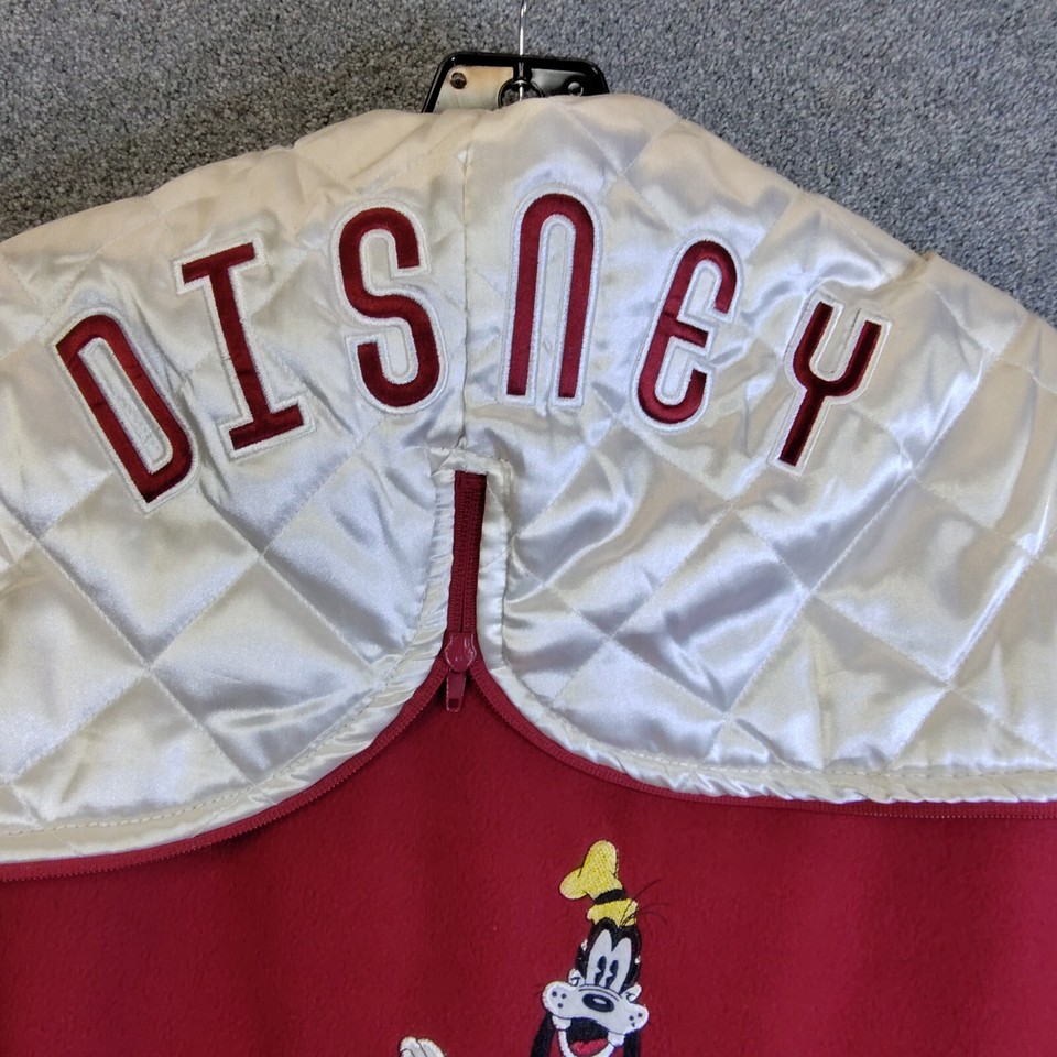 Disney Mickey Mouse Jacket with Mickey, Donald Duck, and Goofy on Back ...
