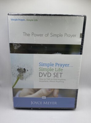 SIMPLE PRAYER…..SIMPLE LIFE - 4 DVD Set - Joyce Meyer - NEW/SEALED | eBay