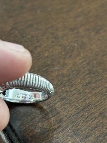 Judith Ripka JR TWO Fontaine Prasiolite & Diamond Cocktail Ring | eBay