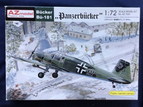 180 1/72 Az Model Bucker Bu181 Panzer W/ Faust Need Repair | eBay