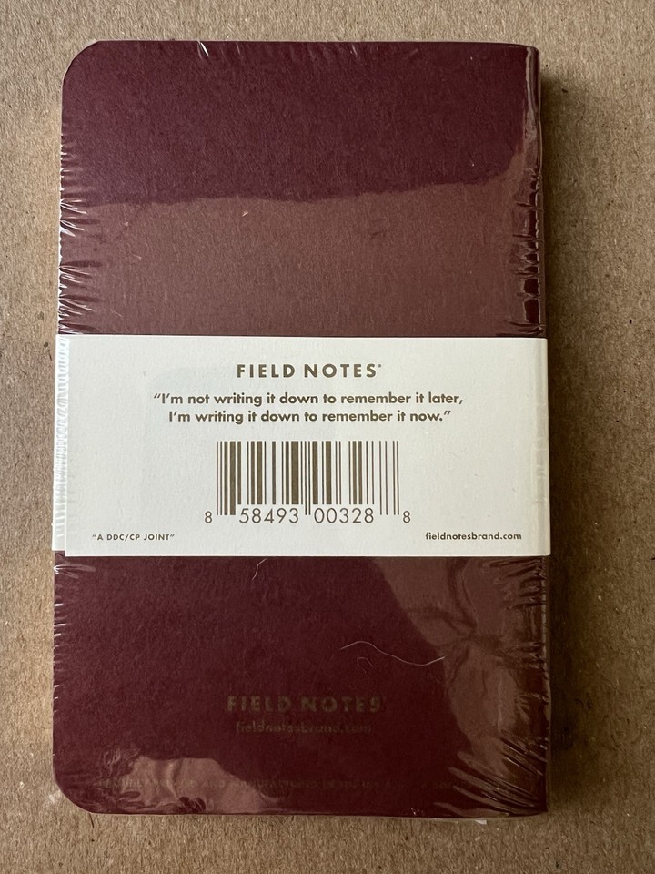 Field Notes Ambition 2014 Sealed New FNC-23 Set of 3 Notebooks | eBay UK