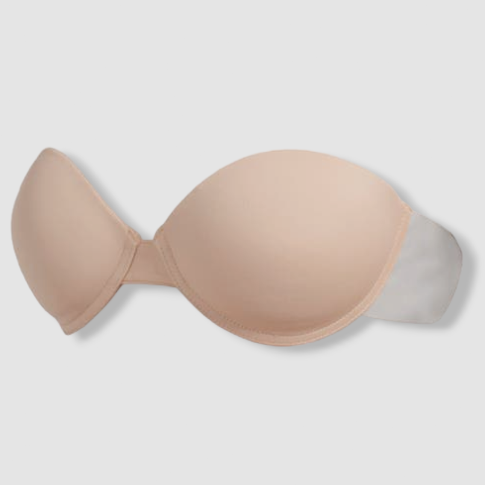 $37 Fashion Forms Women's Beige Go Bare Backless Strapless Adhesive Bra ...