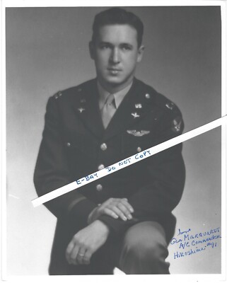 Hiroshima,George Marquardt, Pilot, Necessary Evil, Enola Gay, Crew-B10 ...