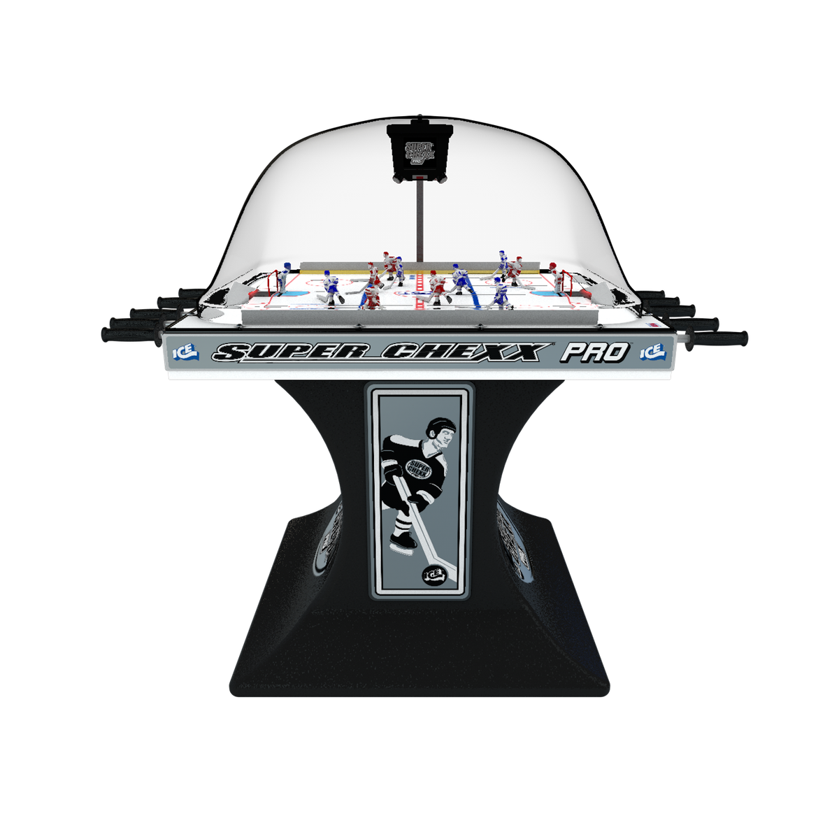 Used Super Chexx Bubble Hockey SUPER CHEXX PRO BUBBLE HOCKEY TABLE SAN