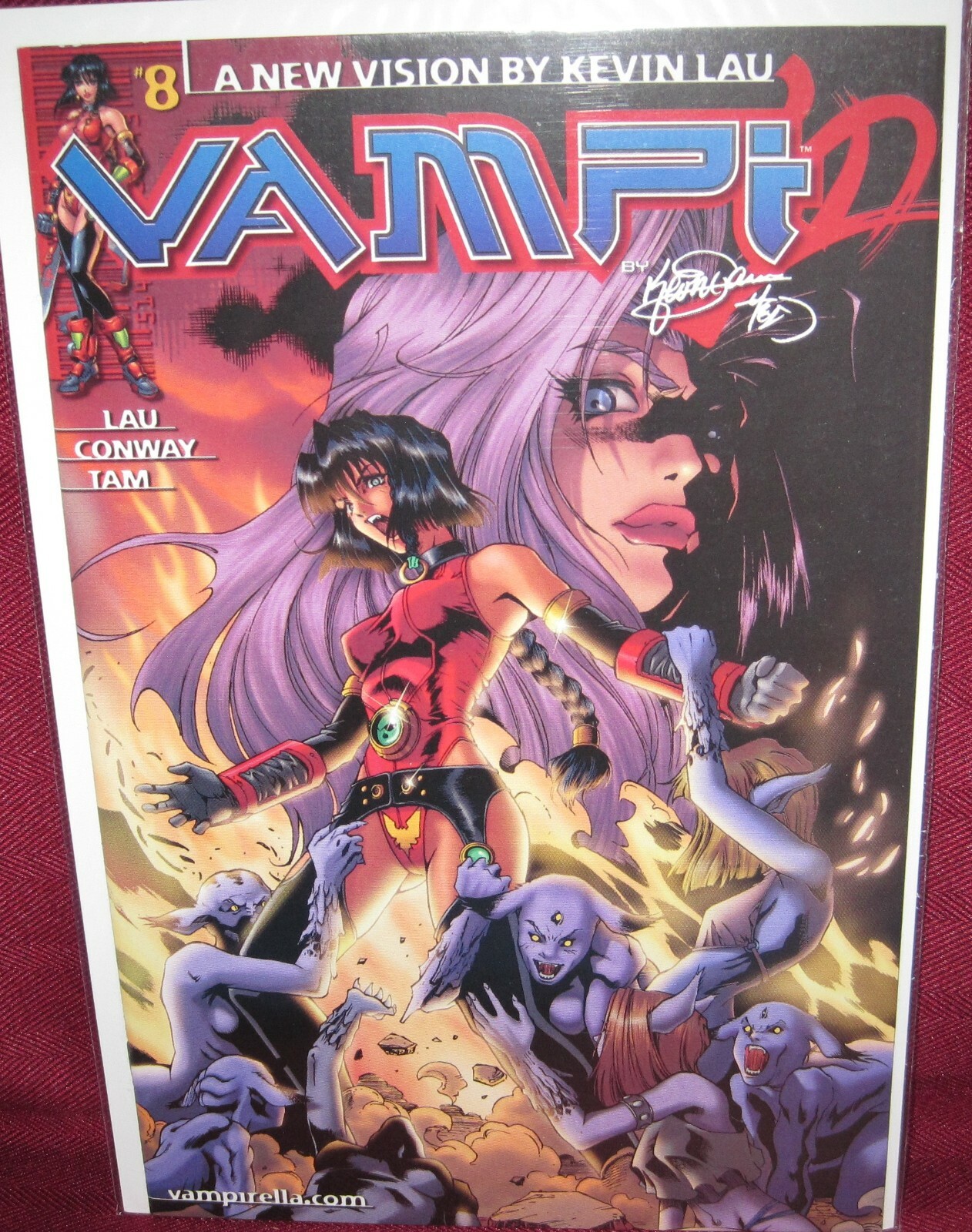 VAMPI #8 HARRIS COMIC 2001 (VAMPIRELLA) NM | eBay