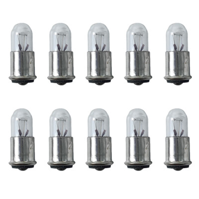 10Pcs 28V MF6 Subminiature Bulb For 327 387 376 S3368-2 MS25237-327 ...