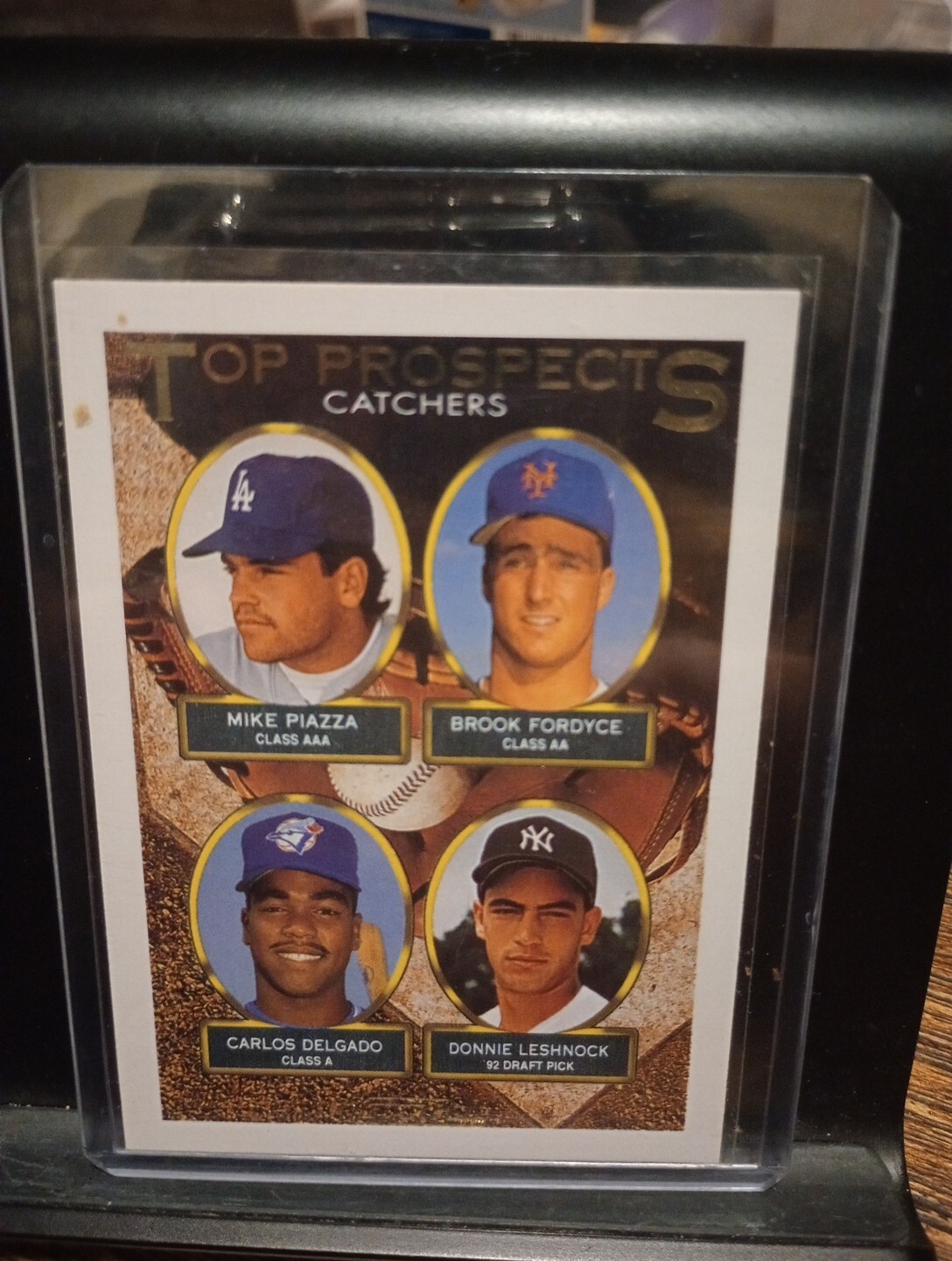 1993 Topps - Top Prospects Gold #701 Mike Piazza, Brook Fordyce, Carlos ...