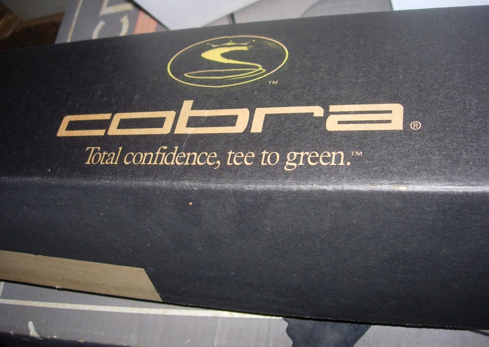 NIB FROM 10/08/98 Cobra 1998 KING COBRA II+ OVERSIZE 3-PW Graphite RH-S ...
