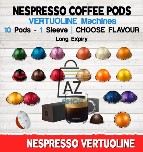 Nespresso Coffee 10 Pods Capsules 1 sleeve Vertuo Line Machine / CHOOSE ...