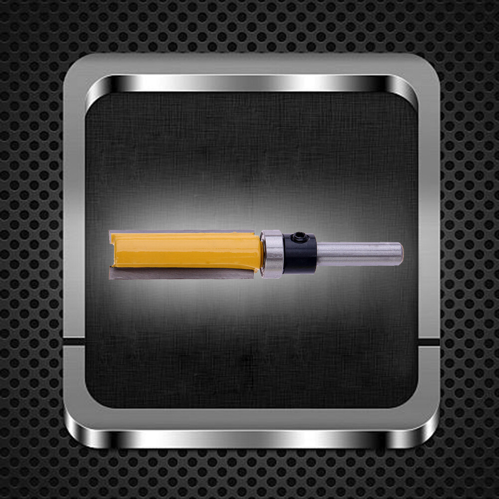 1pc 1/4" X 1/2" X 38mm Shank Flush Trim Router Bit Edge Tool Cutter | eBay