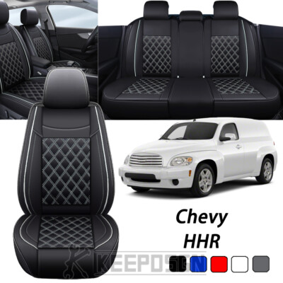 For Chevy HHR Car Seat Covers Full Set Leather Front Rear 5/2 Seater ...