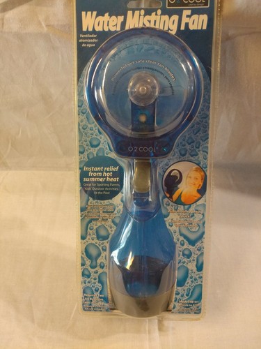 O2 COOL Water Misting Fan - Blue | eBay