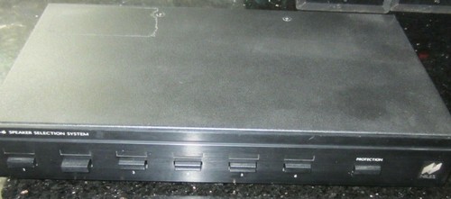 Niles SPS-6 Speaker Selector switch - Up To Six Pairs has all connector ...