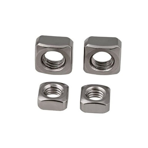 M3 M4 M6 M8 M10 M12 304/316/201 Stainless steel quartet nuts Square ...
