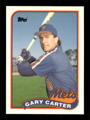 1989 Topps #680 Gary Carter Collector's Edition (Tiffany) | eBay