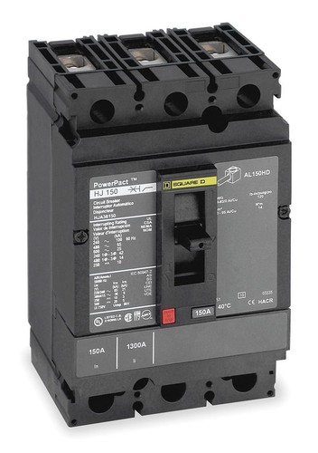 HGL36100 Square D/Schneider Electric 100 AMP Molded Case Circuit ...