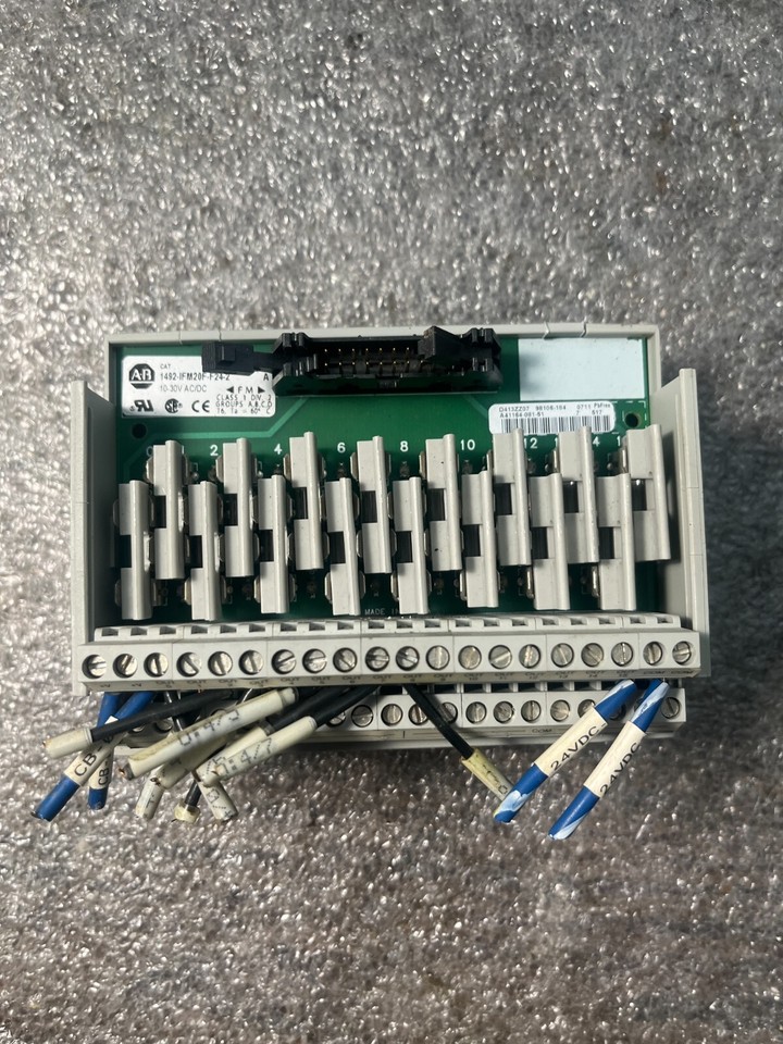 Allen Bradley 1492-IFM20F-F24-2 Ser. A Fusible Interface Module 20 ...