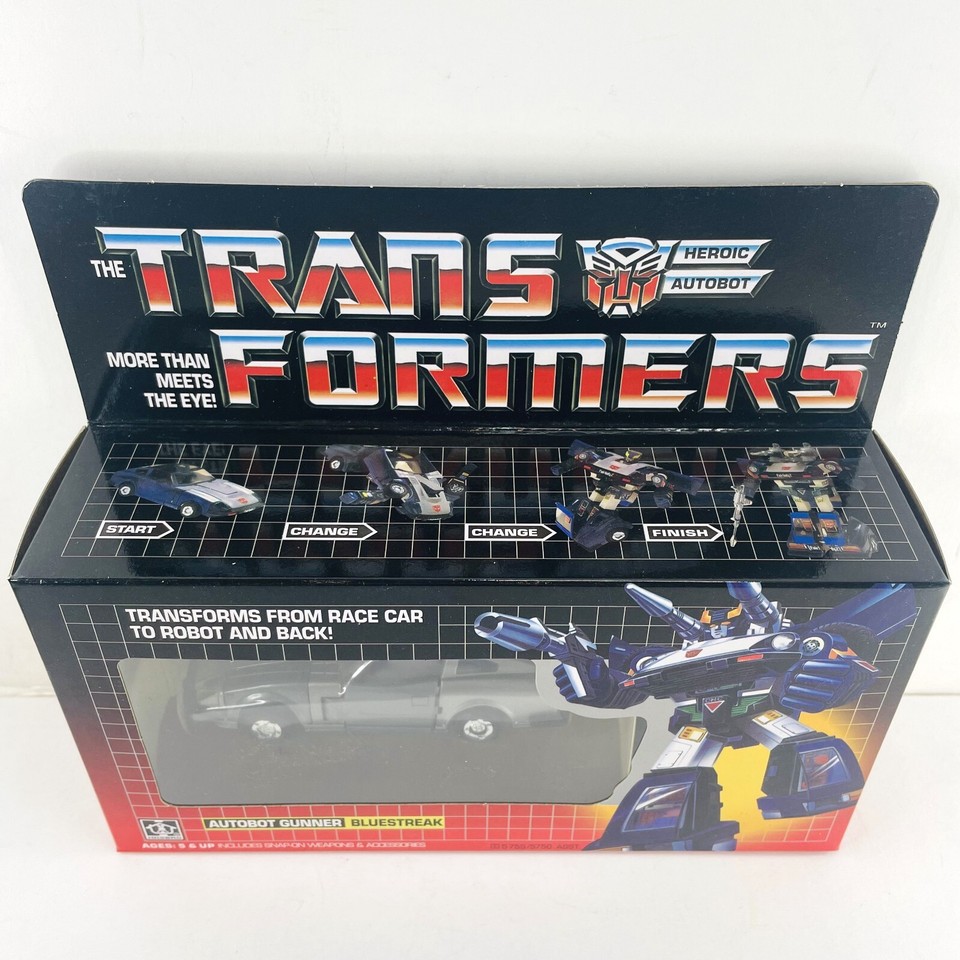 Transformers G1 Bluestreak Autobot Gunner Action Figure Reissue Toys ...