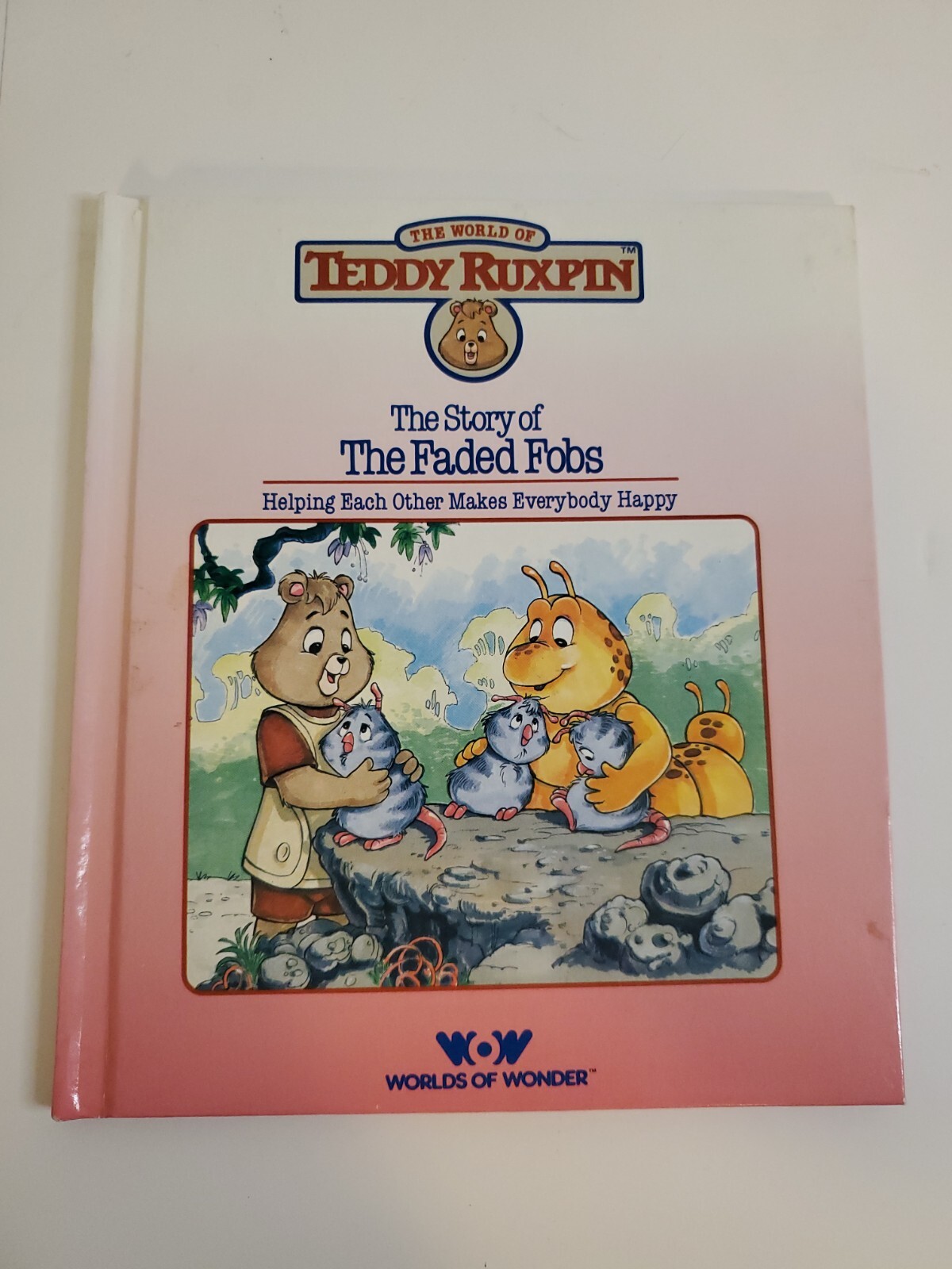 Vintage Teddy Ruxpin Book "The Story Of The Faded Fobs" WOW 1985 | eBay