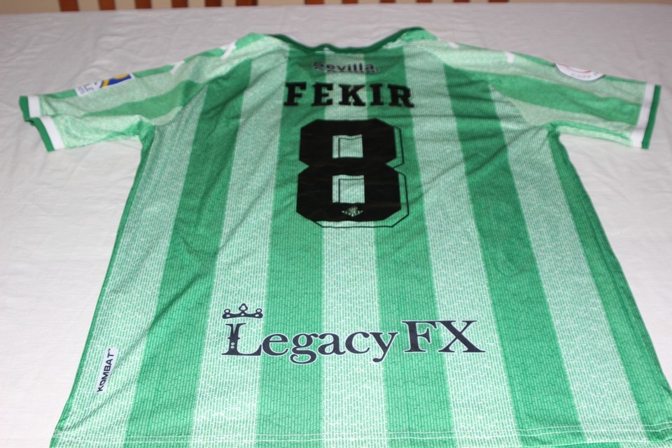 Maglietta Calcio Del Real Betis Coppa Del Rey Marca Kappa Taglia M Nº 8 ...
