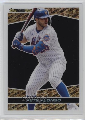 2021 Topps Chrome Update Target Topps Black Gold Pete Alonso #BGC-14 ...