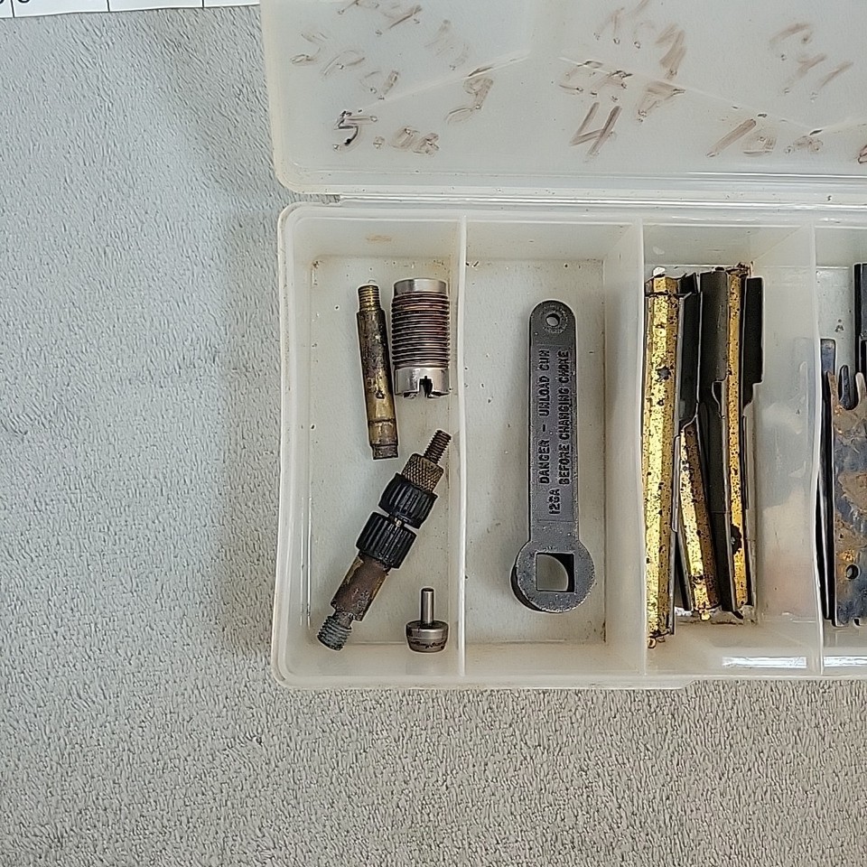 Mixed Lot Gun Tools Parts Choke Tubes 12GA Wrench Snap Cap Gunsmithing ...