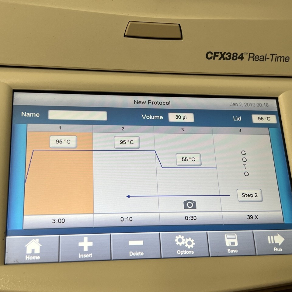 VERY NICE Bio-Rad CFX384 Real-Time PCR System with C1000 Touch Cycler ...