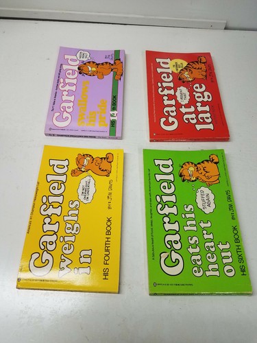 Lot of 5 Vintage Garfield Comic Books By Jim Davis PAPERBACK | eBay