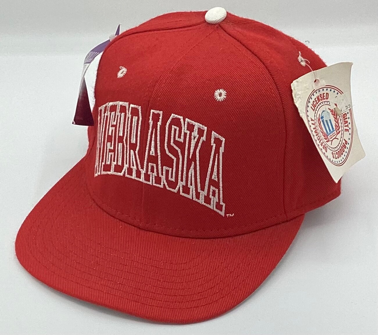 NWT Nebraska Cornhuskers Hat Fitted University Deadstock 6 7/8 7 7 1/8 ...