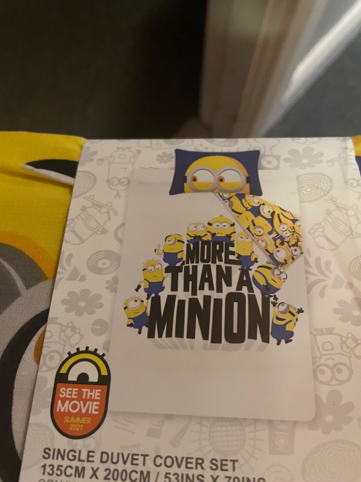 Official Minions 2 Spray Single Duvet Cover Set Rotary Design Boys ...